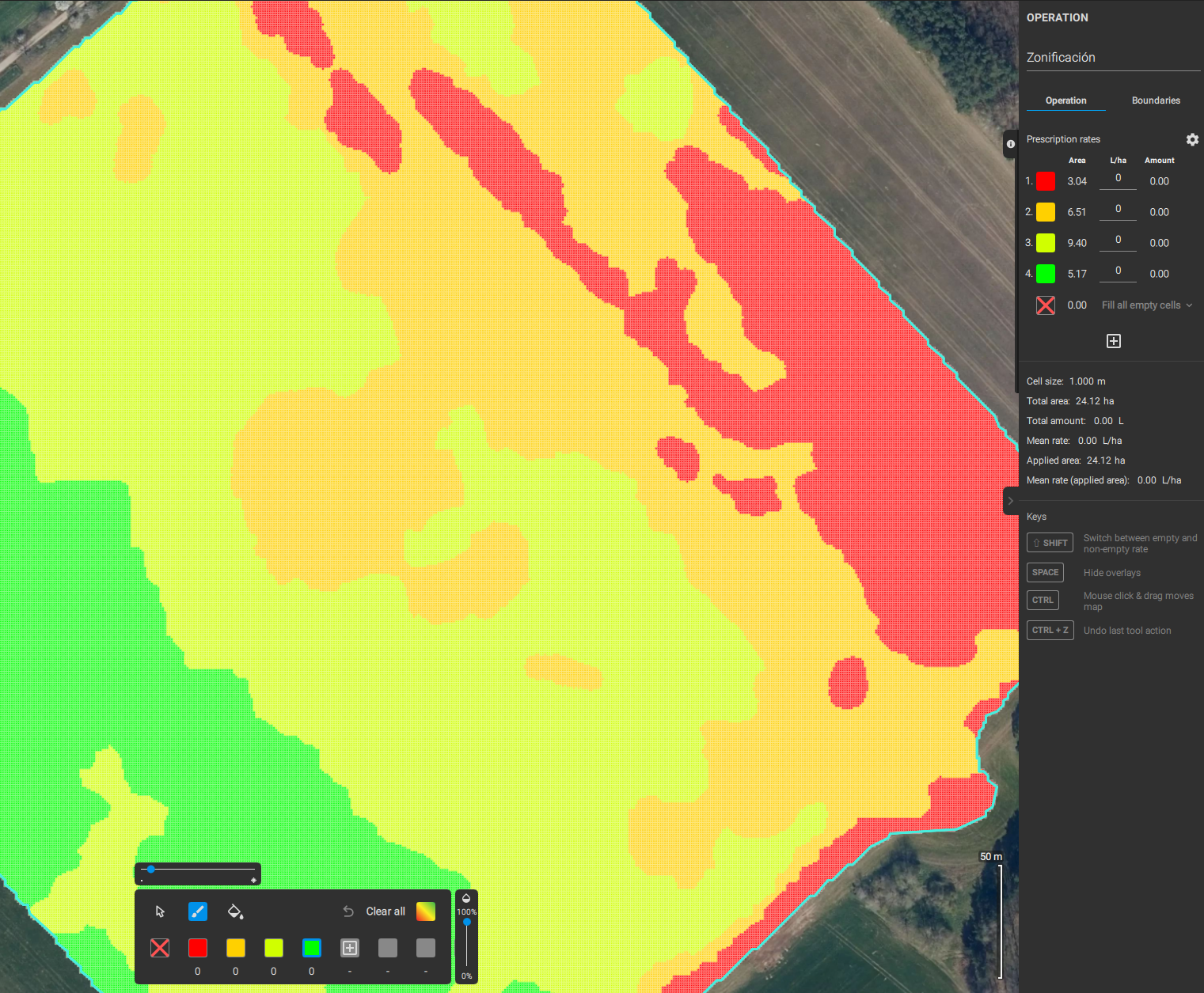 Zonation migration - PIX4Dfields